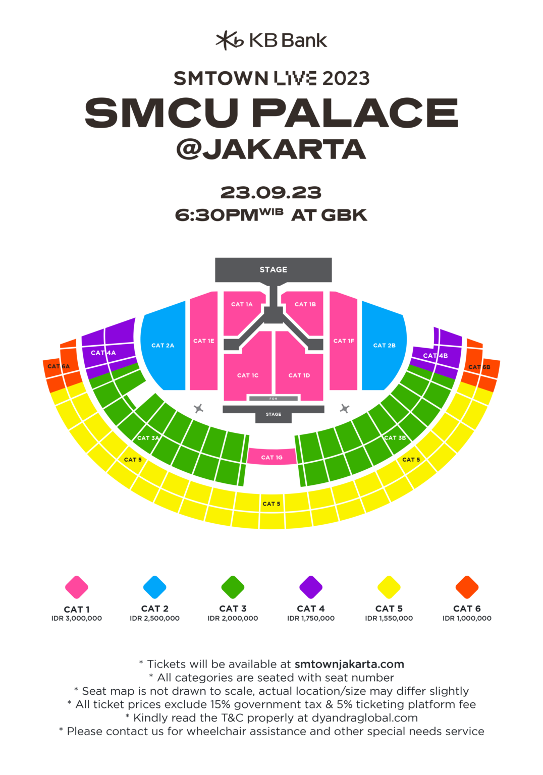 SMTOWN LIVE 2023 SMCU PALACE @JAKARTA with KB Bank - Dyandra Global Edutainment