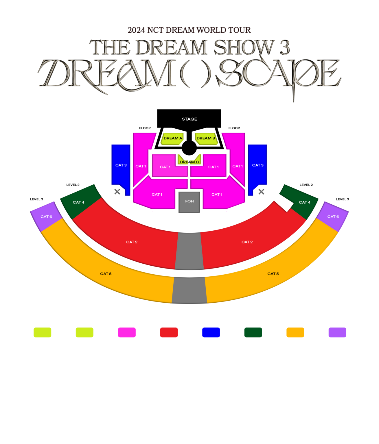 2024 NCT DREAM WORLD TOUR in JAKARTA - Dyandra Global Edutainment