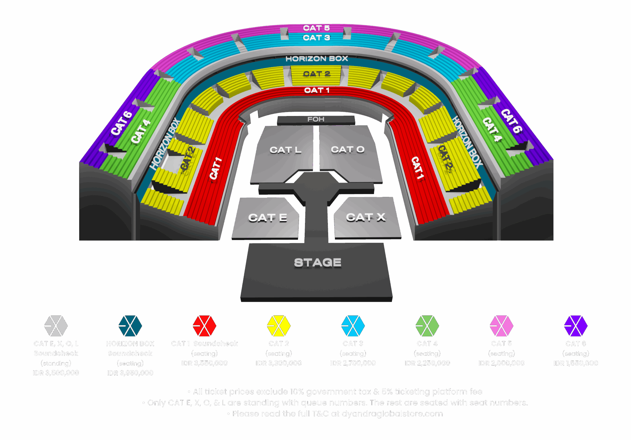 Exo Planet 6 - Exhorizon - In Jakarta - Dyandra Global Edutainment